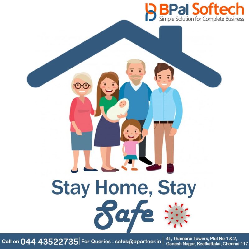 COVID-19 – Stay home, Stay Safe, Stay Secured Stay Safe , Stay Secured